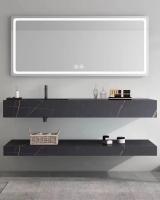 China Sintered Stone Countertops for Bathroom Vanity Bases for sale