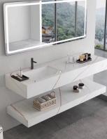 China Sintered Stone Countertops for Bathroom Vanity Bases for sale