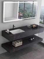 China Sintered Stone Countertops for Bathroom Vanity Bases for sale
