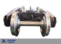 China 1000mm Rail Gauge Bogie Heavy Load Two Axle Casting Wagon Bogie 60 Tons / 70 Tons for sale