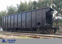 China 90T Quick Discharge Railway Ore Hopper Wagons 1435mm Gauge AAR Air Brake for sale