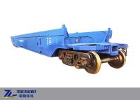 China Meter Gauge Double Deck Container Flat Wagon Well Wagon 20' 40' ISO for sale