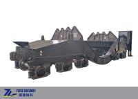 China AAR Railway Goods Wagon 140 Ton Iron Ladle Transfer Trailer for sale