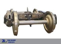 China 1520mm Broad Gauge Casting Wagon Bogie 25T Axle Load Wagon Truck for sale