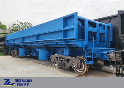 China KF85 Railway Side Dump Wagon 85t Load Pneumatic Tipping 1435mm for Ore Transport for sale