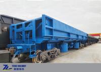 China KF85 Railway Side Dump Wagon 85t Load Pneumatic Tipping 1435mm for Ore Transport for sale