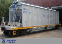China AAR Limestone Railway Hopper Wagons Removable Roof 70t Load for sale