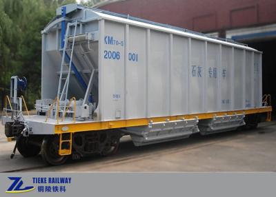 China AAR Limestone Railway Hopper Wagons Removable Roof 70t Load for sale