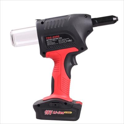 China Blind RIvets 2.4mm - 5.0mm Cordless Battery Rivet Gun 21 mm Stroke for sale