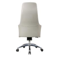 China Grey Ergonomic Office Leather Chair High Back Executive chair for sale