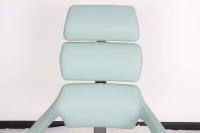 China Executive Swivel Ergonomic High Back Office Chair PU Leather Middle Back 23.2 KGS for sale