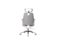 China Adaptive Spring Adjustment Ergonomic PC Chair Gray Double Airbag for sale