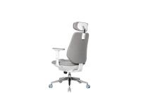 China Adaptive Spring Adjustment Ergonomic PC Chair Gray Double Airbag for sale