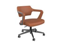 China Aluminium Base Ergonomic office Chair With  Back for sale