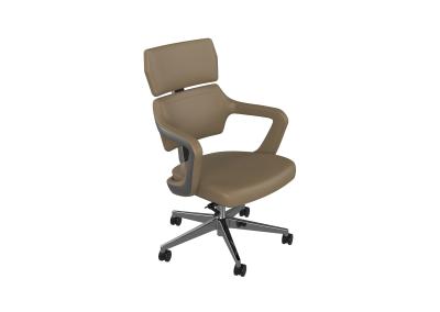 China Aluminium Base Ergonomic Office Chair With Butterfly Mechanism for sale