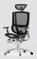 China Flash Ergonomic Task Mesh Office Chair Swivel High Back Black for sale