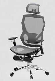 China Leather Game Home Mesh Mid Back Ergonomic Office Chair for sale