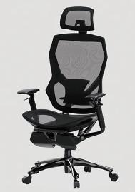 China Unigamer Black PP GF Ergonomic Mesh Chair Ergo Twist Mesh With Headrest for sale
