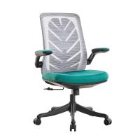 China Adaptive Spring Green Swivel Desk Chair  Adjustable Office Chair With Headrest for sale