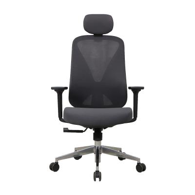 China 330 Polished Ergo Mesh Manager Chair Aluminum Infinity Office Chair for sale