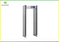 China 33 Zone Alarm Walk Through Metal Detector LCD Touch Screen for sale