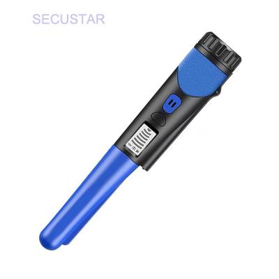 China Waterproof Metal Treasure Detector Pinpointer , 360°Detection Handheld Pin Pointer Wand with LCD Screen for sale