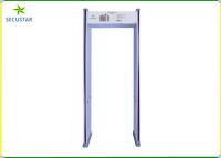 China Alarm Pass Number Count Walk Through Metal Detector with remote control for sale