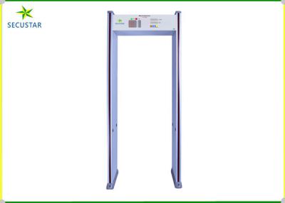 China Alarm Pass Number Count Walk Through Metal Detector with remote control for sale