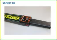 China Dependable Hand Held Security Detector With Sound And Vibration Alarm for sale
