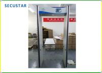 China 24 Detection Zone Door Frame Metal Detector With Dangerous Metal Object Detection for sale
