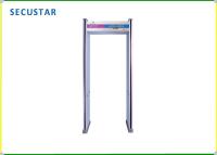 China Waterproof Security Walk Through Body Scanners With Led Light Alarm Bars for sale