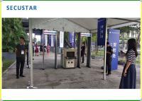 China Waterproof Security Walk Through Body Scanners With Led Light Alarm Bars for sale