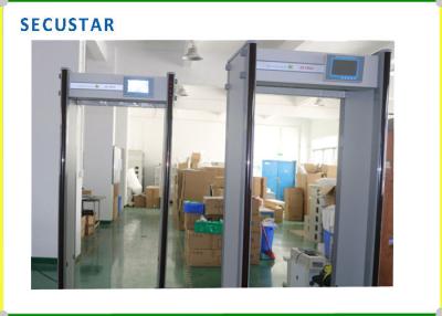China 33 Detection Zone Door Frame Metal Detector 100 Persons / Min Detection Speed for sale