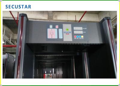 China 18 Zones Metal Detector Door Frame Scanner For Public Security Checking for sale
