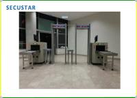 China Airport Walk Through Metal Detector Gate With Anti - Jamming Technique Function for sale
