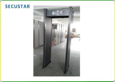 China 18 Zone Metal Walk Through Gate , Security Gate Scanner For Public Security Checking for sale