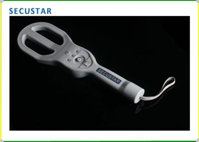 China CE Approved 25 KHZ Hand Wand Metal Detector With Adjustable Sensitivity Knob for sale
