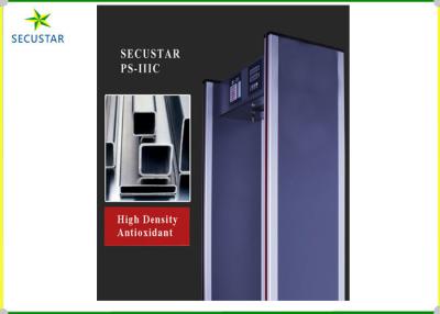 China Multi Zone Door Frame Metal Detector , Sound Alarm Walk Through Security Gate for sale