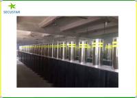 China Automatic Retractable Parking Bollards , Hydraulic Rising Bollards 600mm Height for sale
