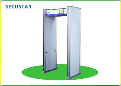 China Manufacturer 8/24 Zones Alarm Walk Through Scanner With Dangerous Metal Object Detection In Airports for sale