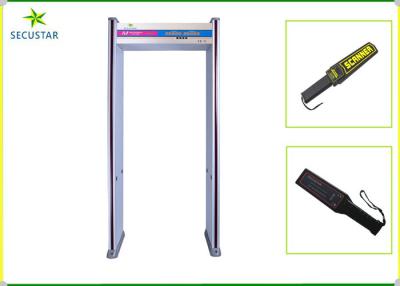 China Bomb Detection Body Scanner Metal Detector With Led Sensitivity Level Indication On Panel for sale