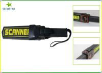 China Leather Belt Handy Battery Charger Hand Held Metal Detector With Alarm Indication Light for sale