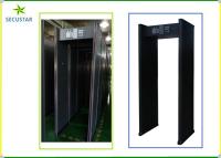 China Durable Walk Through Metal Detector 6 Zones Alarm Door Frame For Sport Place Security for sale