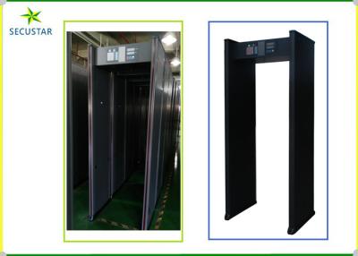 China Durable Walk Through Metal Detector 6 Zones Alarm Door Frame For Sport Place Security for sale
