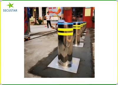 China Security Telescopic Parking Automatic Rising Bollards , Automatic Security Bollards for sale