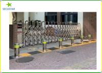China Hydraulic Automatic Rising Bollards Stainless Steel Security Gate System for sale