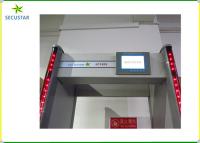 China Aluminum 33 Zones Door Metal Detectors Used In Parliament Building for sale