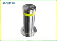 China 219 Mm Diameter Automatic Rising Bollards System Security In School Gate And Parking for sale