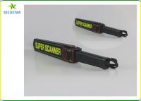 China $5 High Sensitivity Hand Held Security Metal Detector Made In ABS Rubber Supper Scanner for sale