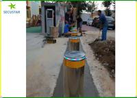 China Traffic Collapsible Automatic Rising Bollards , Drop Down Bollards Easily Assembled for sale